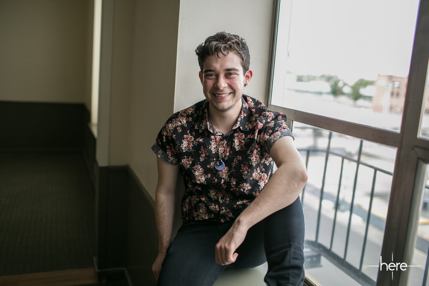 Self made trans man, James at the Stockton Pride Center | Here